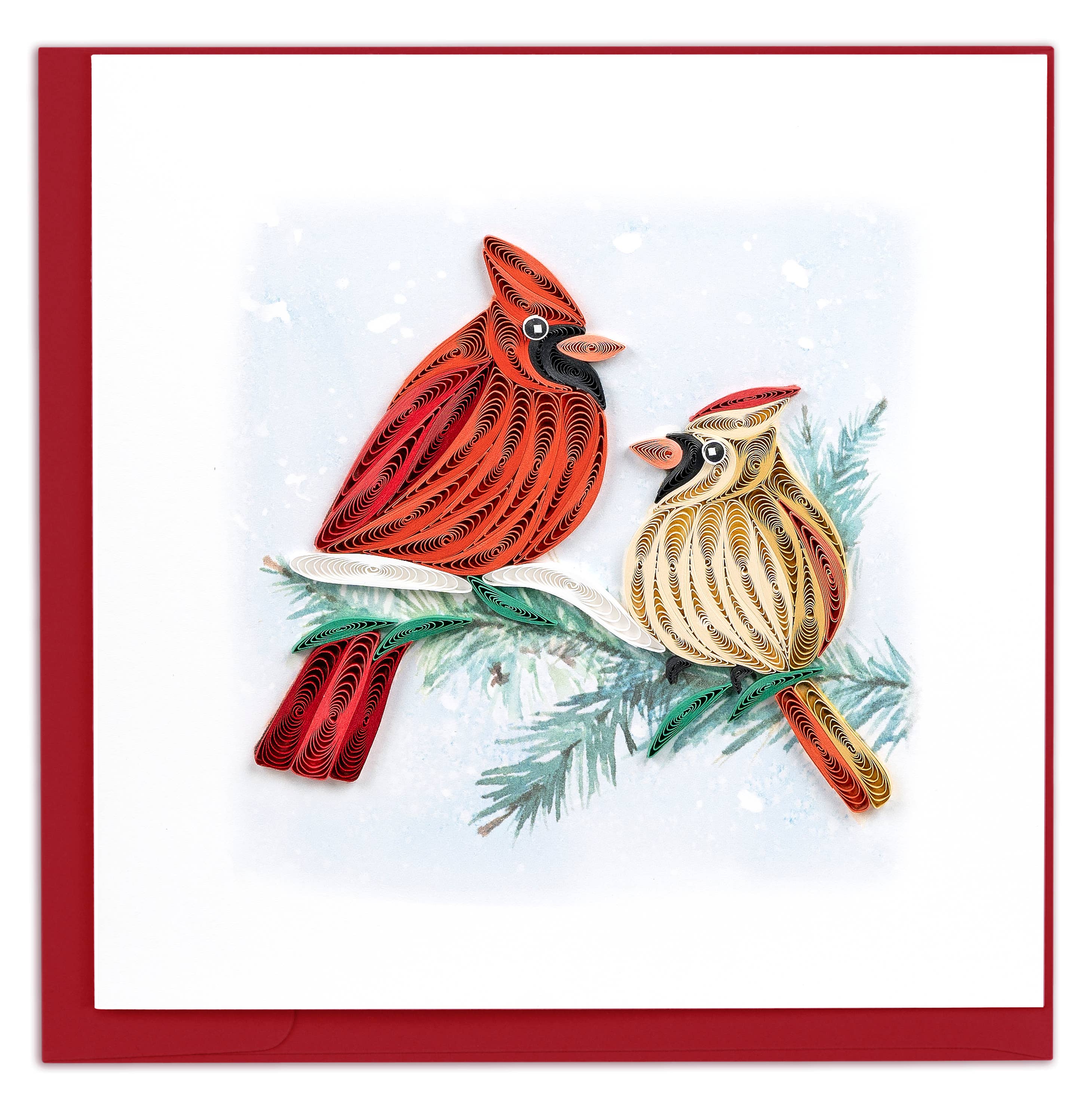 Cardinal Pair Card – Mix It Up Home & Gift